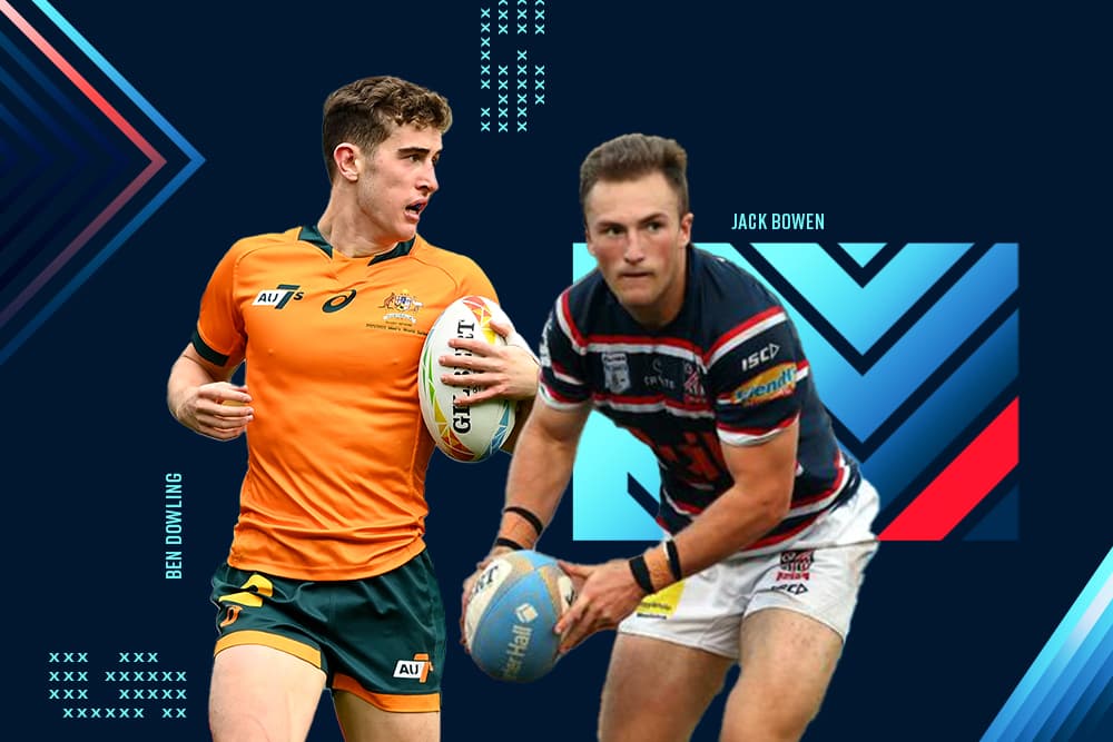 Waratahs lock in academy graduates Ben Dowling and Jack Bowen